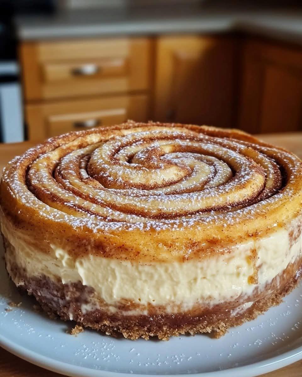 Cinnamon Roll Honeybun Cheesecake – CeragHaber